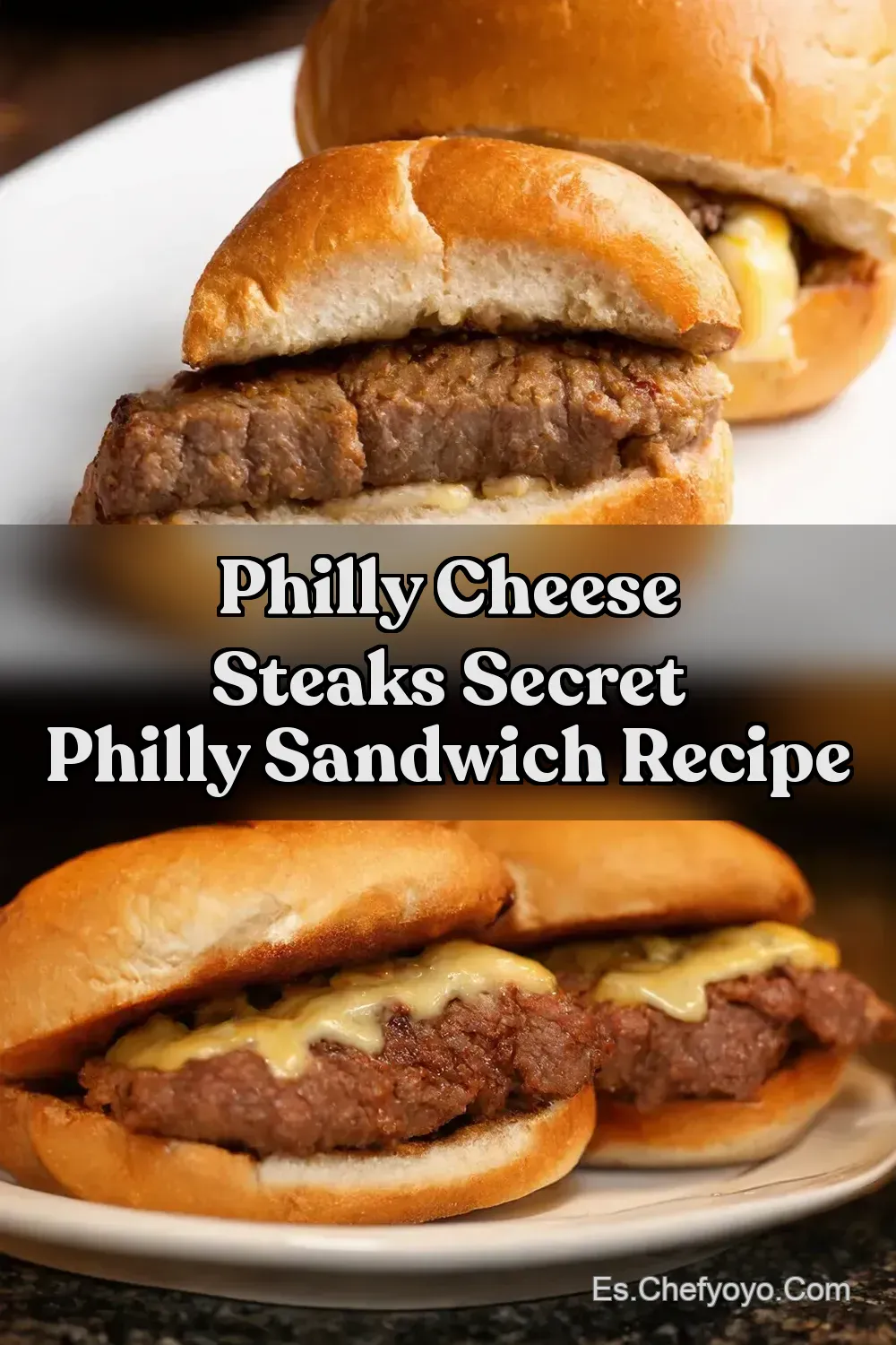 Philly Cheesesteaks Tiernos y Jugosos Receta Auténtica
